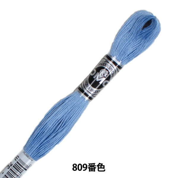 خيط تطريز "DMC رقم 25 خيط تطريز ابرودير ART.107 رقم 809 لون" DMC DMC ...