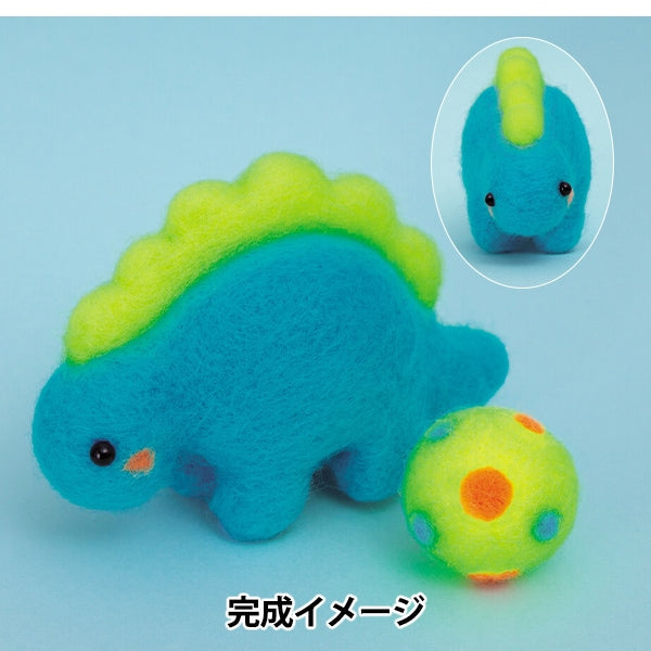 针刺套件“霓虹色的动物剑龙 - kun H441-625” Hamanaka – Yuzawaya